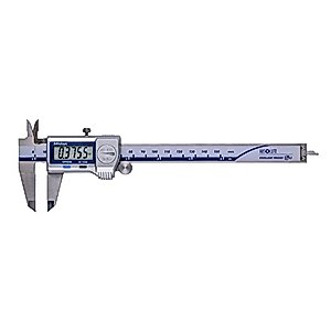 Mitutoyo 500-752-20, Coolant Proof Digimatic Caliper, 0-6", IP67, 0005" 0.01mm No SPC