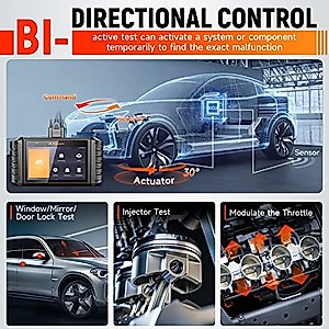 Full Diagnostic Tool fit for BMW FOXWELL NT710 OBD2 Scanner fit for BMW, Upgrade NT510 Elite Full System Diagnostic Scanner, All Reset BiDirectional Scan Tool Code Reader Battery Registrate ECU Coding