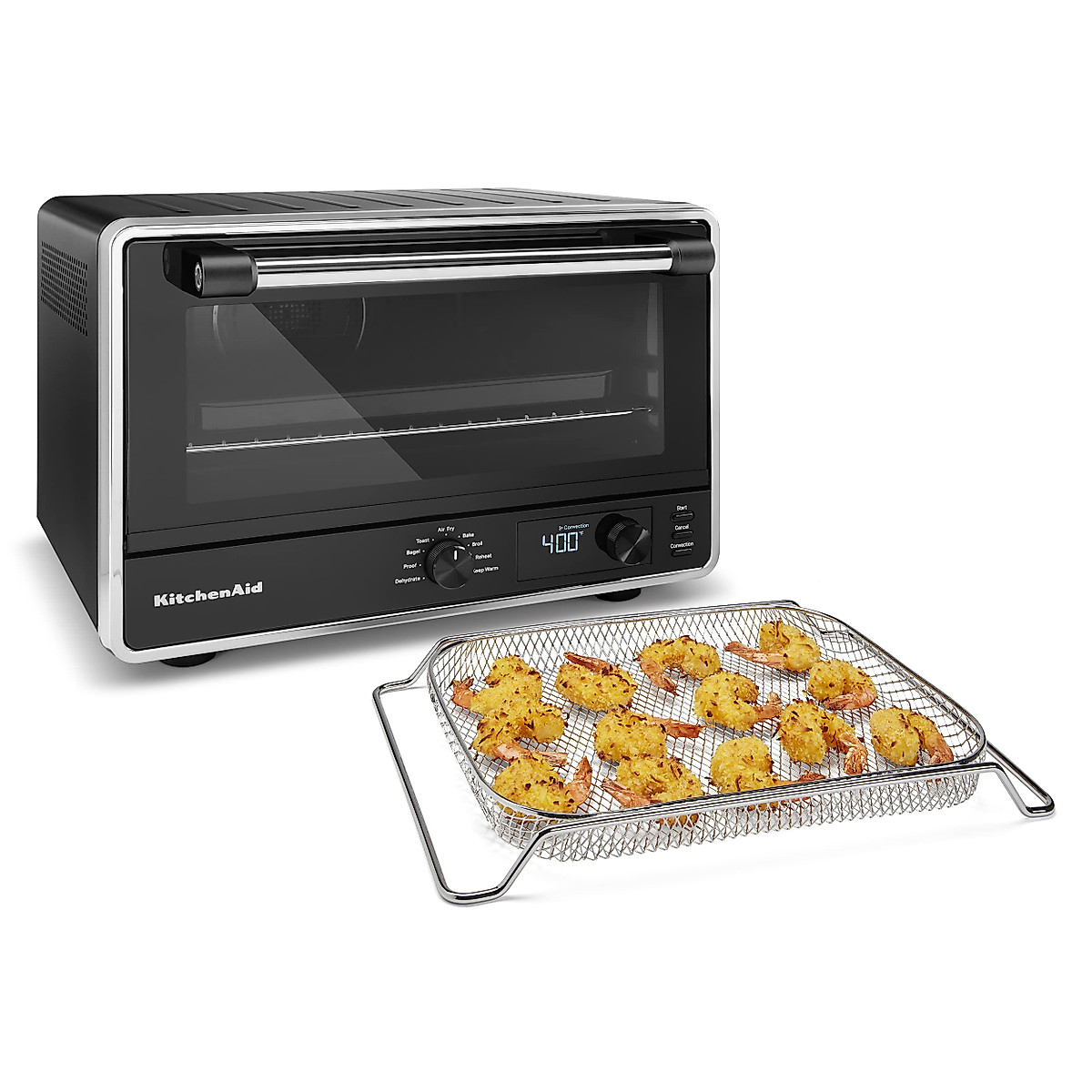 KitchenAid Digital Countertop Oven with Air Fry + 4-Slice Toaster Bundle