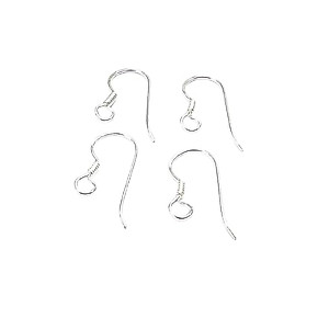 Earring Hooks, Fish Hooks, Ear Wires, French Hook Earrings, Earring Findings, 925 Sterling Ear Wires, Sterling Earring Hooks, Wholesale Ear Hooks Sterling Hooks, Jewelry Making Earring, Wire Hooks