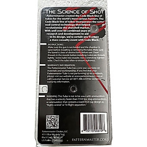 Patternmaster Code Black Duck 12 Gauge Hunting Shotgun Accessory Durable 17-4 Stainless Steel Choke Tube | Effective Range Up to 60 Yards | for Benelli/Beretta Mobile (5319)