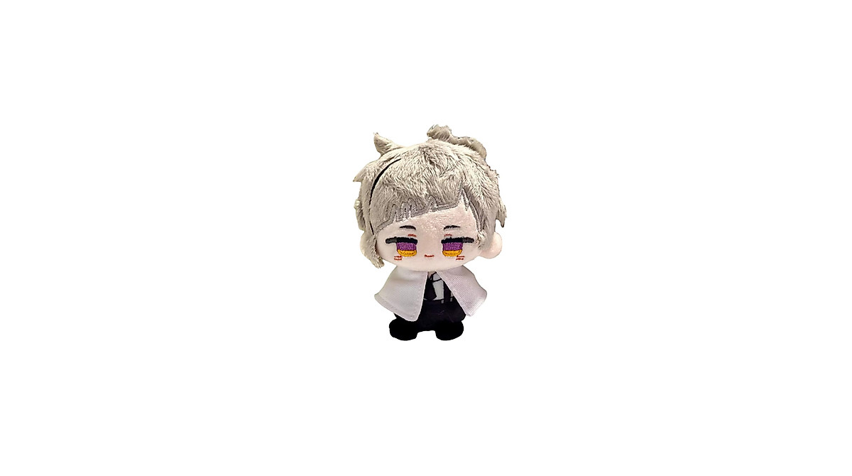 Cute Anime Plush Keychain - Atsushi & BSD Accessories for Backpack