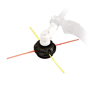 Aero-Flex® Universal Replacement Trimmer Head - Four Flexible line Blades - Fast & Easy to Change Flexible Blades | Saves Time - No More Trimmer Line