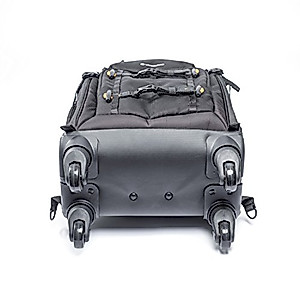 VANGUARD ALTA Fly 55T DSLR Camera Backpack, 4 Wheel Spinner/Trolley, Black