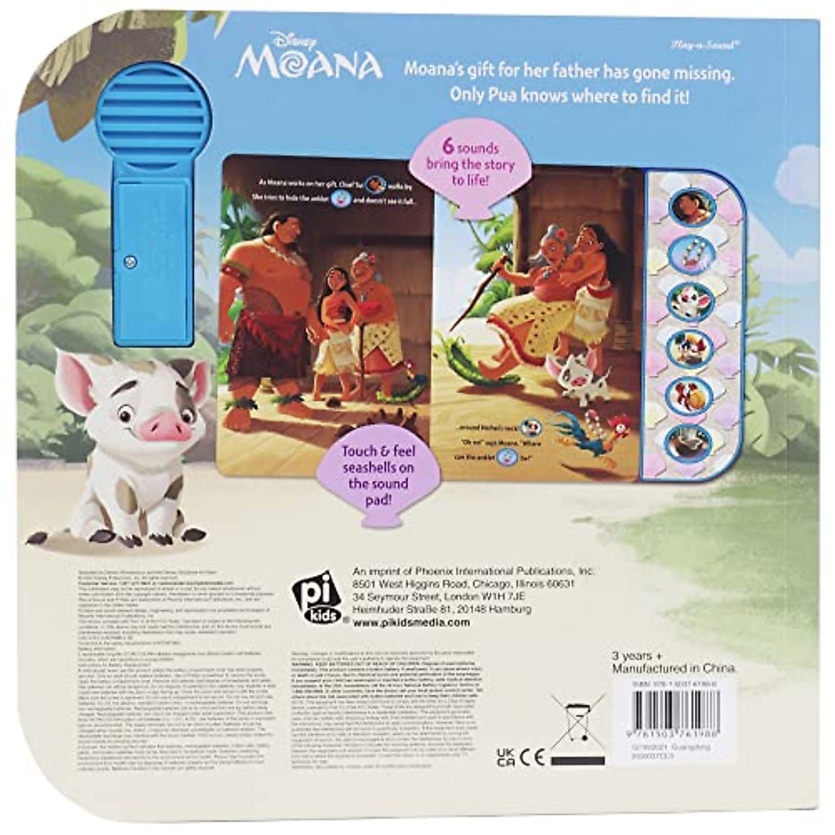 Disney Moana: Pua Saves the Day Sound Book
