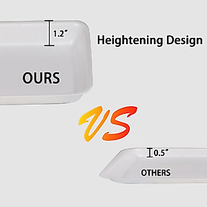 RIKICACA White Foam Meat Tray (25pcs/Pack - 8.3" x 5.9" x 1.2") with White Meat Absorbent Pad, Disposable Standard Supermarket Food Tray