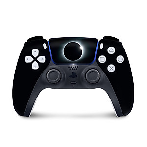 PS5 Eclipse Skin for PlayStation 5 Console and 2 Controllers, Space skin Vinyl 3M Decal Stickers Full wrap Cover (Disk Edition)
