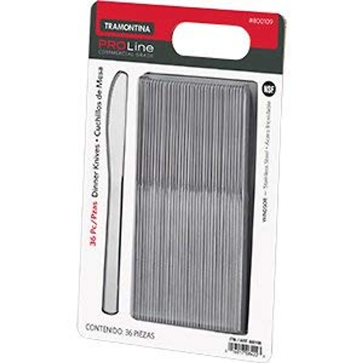 Tramontina Proline Windsor Dinner Knife, Stainless Steel 36 Ct (80317/502)