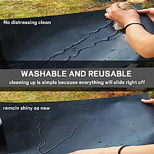 Perditan Tray Mats Set for Harvest Right Freeze Dryer Accessories (L - Large) 6 Pack, Non-Stick, Washable - Teflon Mats Compatible with Harvest Right Freeze Dryer Trays