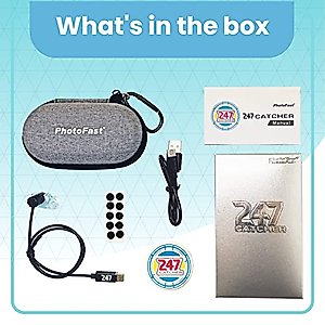 Mcbazel PhotoFast 247 Auto Catcher for Poke mon Go with Auto-tap, Auto Reconnect, Over 1-Hour Connection Function Compatible with iOS & Android
