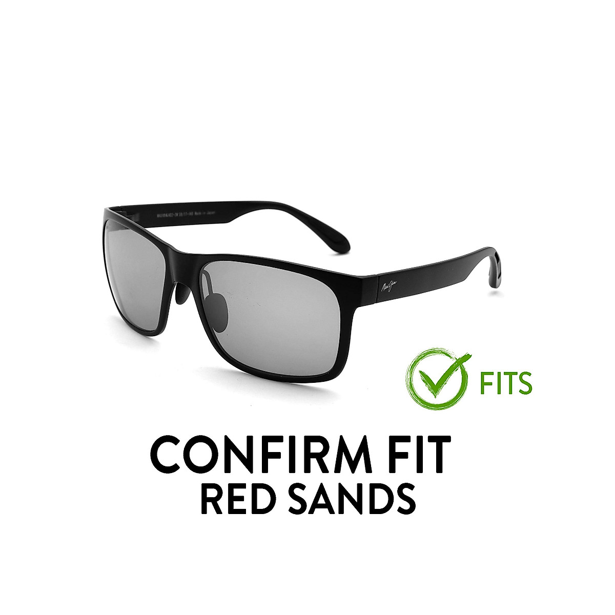 APEX Polarized PRO+ Replacement Lenses for Maui Jim Red Sands MJ432 Sunglasses (Deep Blue)