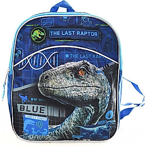 Jurassic World 11" Mini Backpack, Blue, One_Size (JUMIN)