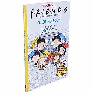 The Official Friends Coloring Book: The One with 100 Images to Color!