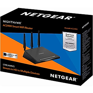 Nighthawk AC 2400 Smart WiFi Router