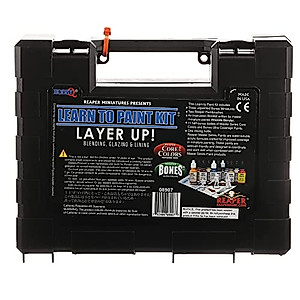Reaper: 08907 - Learn to Paint: Layer Up! Bones Paint Set