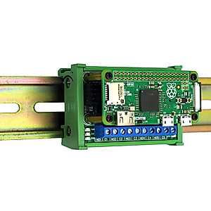 DIN Rail Mount 5 SPST-NO RPi IoT Power Relay Module for Raspberry Pi Zero/Zero-W