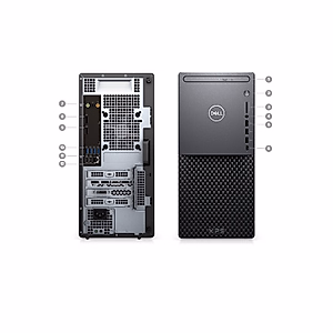 Dell XPS 8940 Desktop | Core i7-11700 - 1TB HDD + 512GB SSD Hard Drive - 32GB RAM - Nvidia GeForce RTX 3060 Ti | 8 cores @ 4.9 GHz - 8GB GDDR6 Win 10 Pro Black (Renewed)