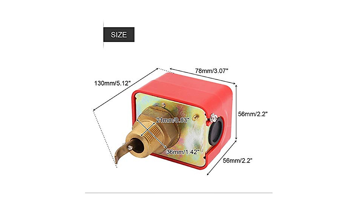 Automatic Water Flow Switch R3/4 | Liquid & Oil Flow Sensor