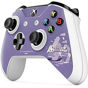 Skinit Decal Gaming Skin Compatible with Xbox One S Controller - Officially Licensed Warner Bros Purple Steven Universe Design