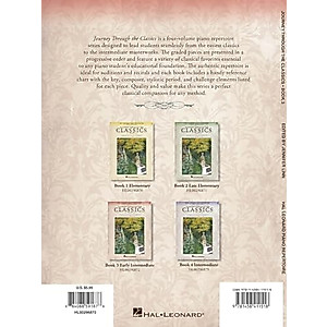 Journey Through the Classics: Book 3 Early Intermediate: Hal Leonard Piano Repertoire (Hal Leonard Piano Repertoire, 3)