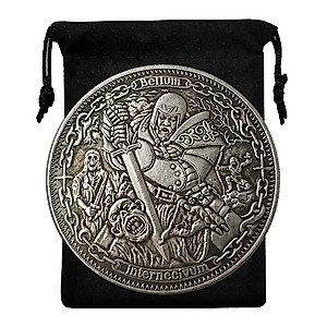 Kocreat Copy Eagle U.S Hobo Coin - Samurai War Silver Plated Replica Morgan Dollar Souvenir Coin Challenge Coin Lucky Coin
