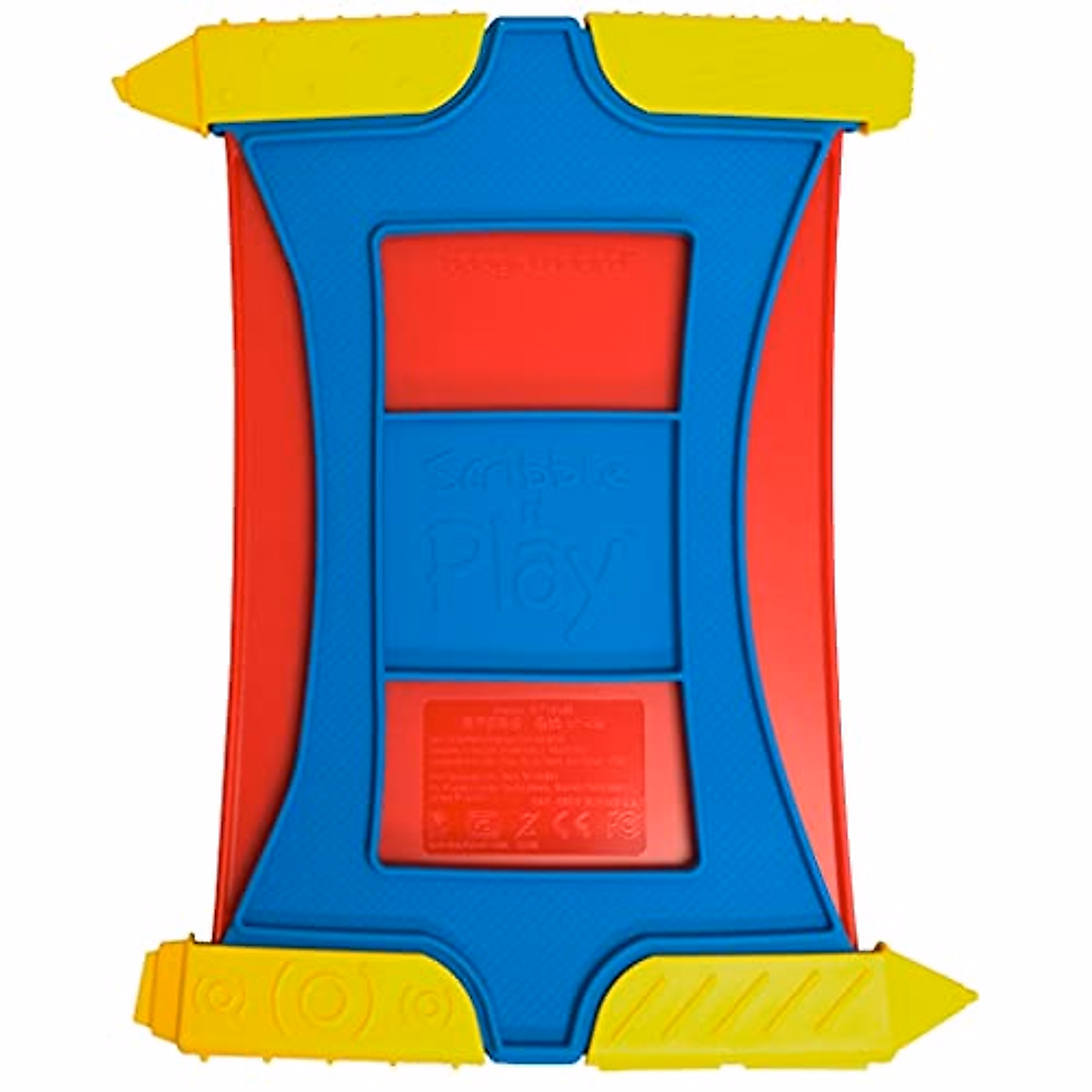 Boogie Board Scribble n’ Play Reusable Kids’ LCD Drawing Board, Doodle Board with Colorful Writing, Easy Erase Button, 4 Texture Drawing Styluses for Kids Ages 4+