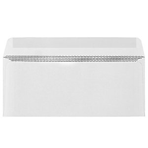 500 #8 Gummed Double Window Security Check Envelopes - Designed for QuickBooks Checks - Computer Printed Checks - Gummed Flap - 3 5/8 X 8 11/16