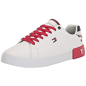 Tommy Hilfiger Rezz White/Red Multi 10.5 D (M)