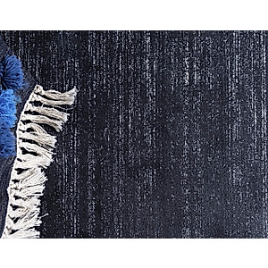 Unique Loom Jill Zarin Uptown Collection Area Rug - Madison Avenue (8' x 10' Rectangle, Navy Blue/ Ivory)