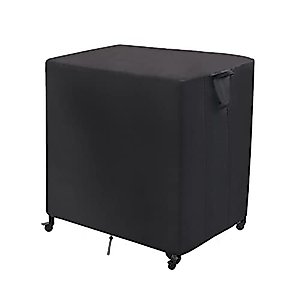 Jungda Pizza Oven Table Cover for Ooni Medium Modular Table,Outdoor Prep Cart Table Cover for Ooni Pizza Oven Stand - 32 x 24 x 36 Inch