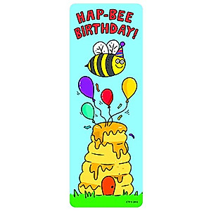 Creative Teaching Press So Much Pun! Hap-bee Birthday Bookmarks (5555)
