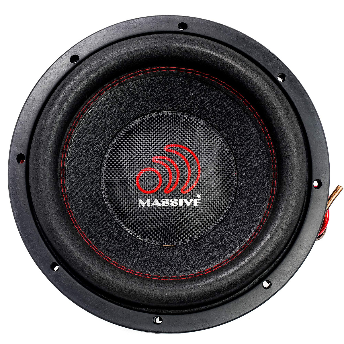 Massive Audio SUMMOXL104-10 Inch Car Audio Subwoofer, High Performance Subwoofer for Cars, Trucks, Jeeps - 10" Subwoofer 1500 Watt RMS, 3000w MAX Dual 4 Ohm, 3 Inch Voice Coil. Sold Individually