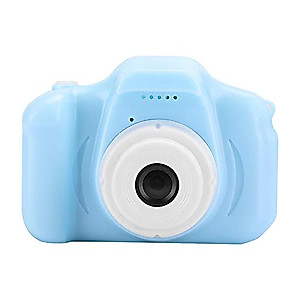 Camera， Mini Camera， Outdoor Camera Mini Tft Home Camera Kid for Room Decor(Blue)
