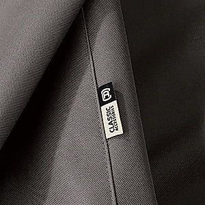 Classic Accessories Ravenna Water-Resistant 58 Inch BBQ Grill Cover and 108 Inch Rectangular/Oval Patio Table & Chair Set Cover Bundle