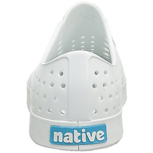 Native Shoes, Jefferson, Lightweight Sneaker for Adults, Shell White/Shell White, 10 M US Women/8 M US Men