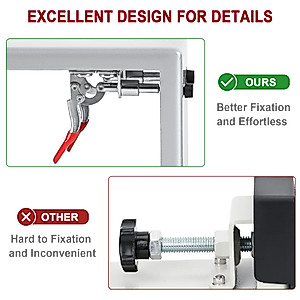KodMtiz Door Installation Kit, Heavy Duty Door Board Dolly for 1-3/8" and 1-3/4" Pre-Hung, Slab, and Front Doors, Stainless Steel Installation Tool Kit for Commercial & Residential Use