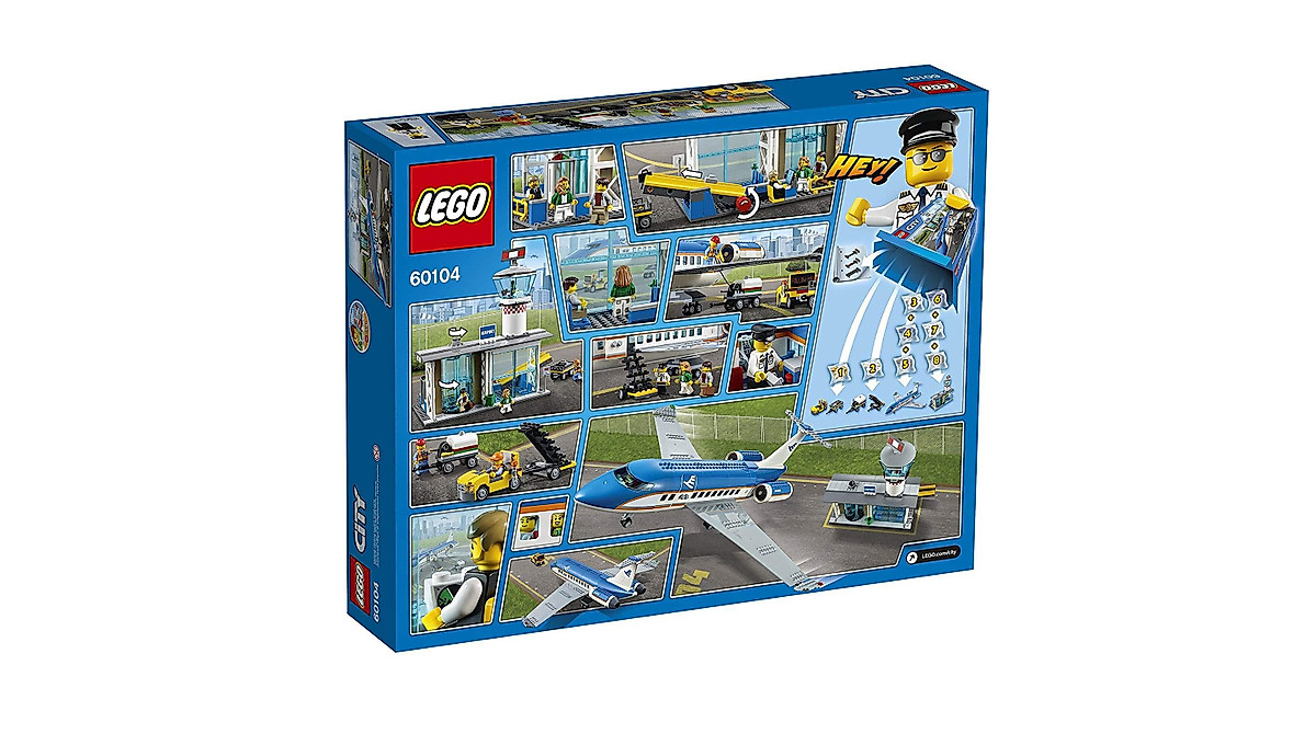 Shop LEGO City Airport 60104 Building Kit Now
