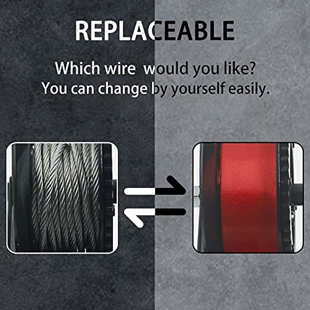 TYT 3200LB Boat Trailer Strap Winch with 10M (33ft) Red Nylon Strap, High-Efficiency Transmission Ratio 4:1/8:1 Gear Manual Hand Crank Winch for Towing Pulling Boat Trailer Truck RV ATV Jet Ski Winch