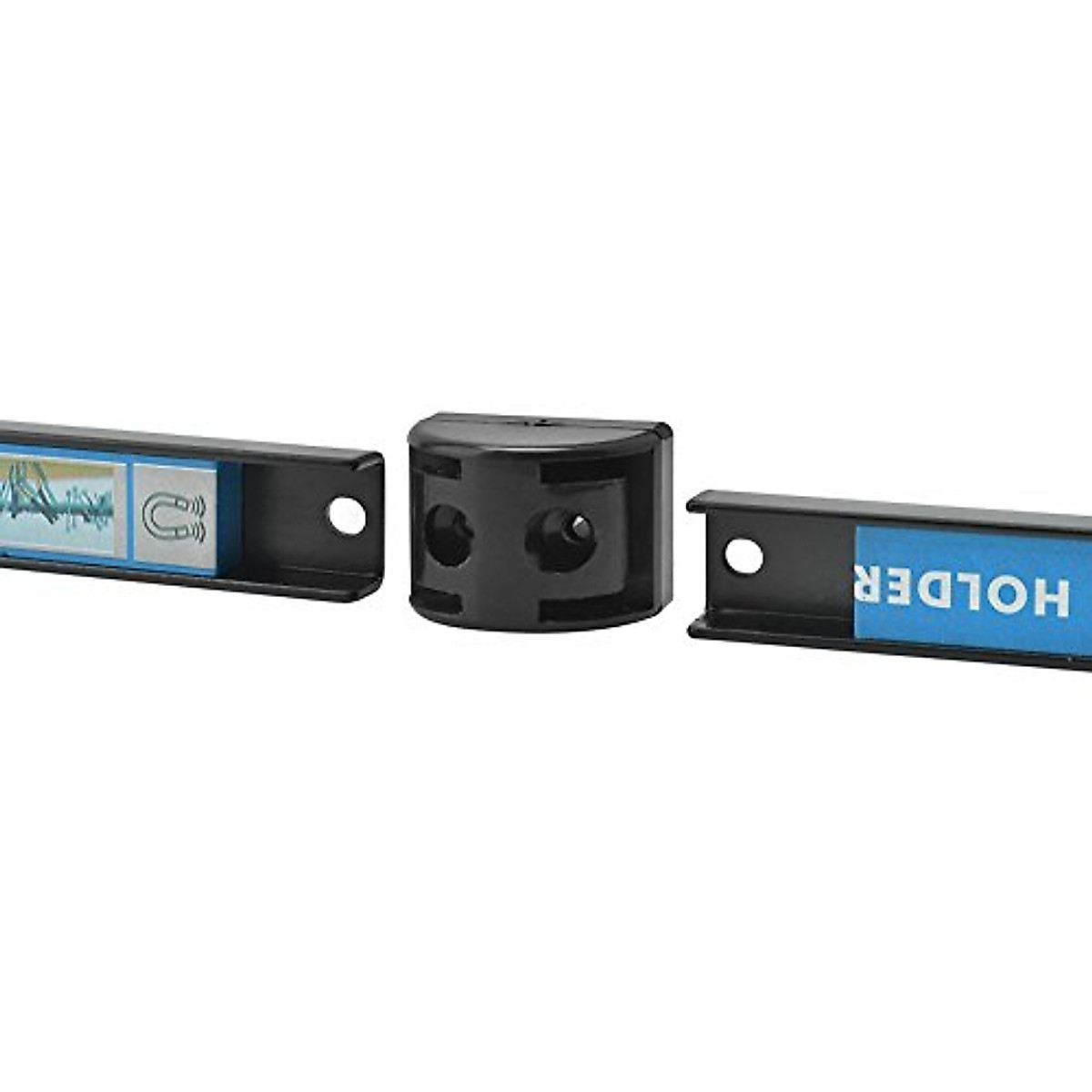 Alouette 4 Pieces 12 Inches Magnetic Tool Holder Racks,Metal Tool Organizer Bar for Garage&Workshop