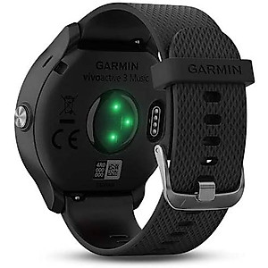 Garmin vívoactive 3 Music, GPS Smartwatch with Music Storage and Built-in Sports Apps, Black (Renewed)