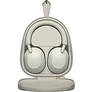 Sony WH-1000XM5 Wireless Industry Leading Noise Canceling Headphones with Auto Noise Canceling Optimizer, Crystal Clear Hands-Free Calling, and Alexa Voice Control, Silver (Renewed)