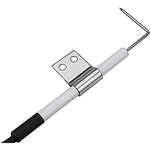 Hisencn 6 Outlets Tact Push Button Chrome Coated Universal Spark Generator Switch, Grill Ignitor Kit for Home Depot Nexgril 720-0830H, 720-0830D, 720-0888, 720-0888N and Most Nexgrill Grill Models