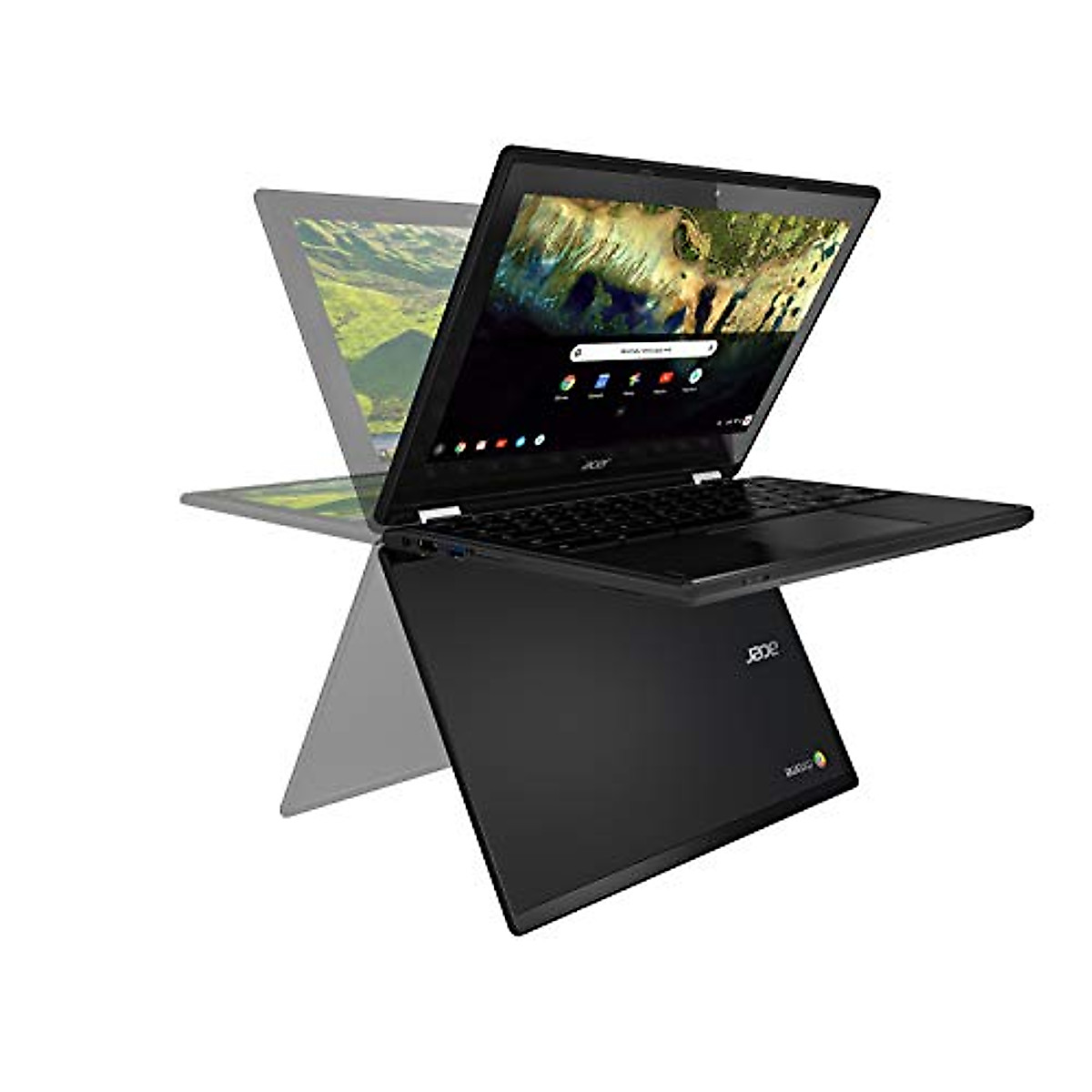 Acer Chromebook R 11 Convertible Laptop, Celeron N3060, 11.6" HD Touch, 4GB DDR3L, 32GB eMMC, C738T-C7KD