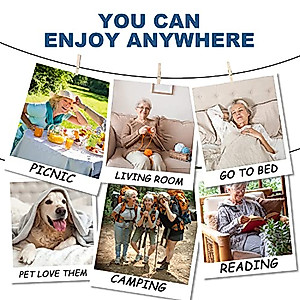 Yufobel Gifts for Grandma Blanket, Best Grandma Gifts, Grandma Birthday Gifts, for Grandma, Grandma Gifts from Grandkids, Nana Blanket, Gifts for Grandmother Throw Blankets 60" X 50"