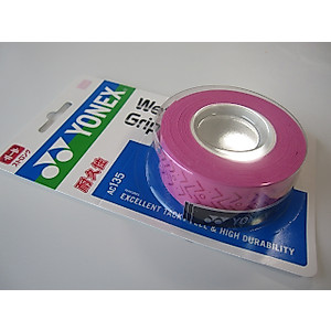 YONEX Wet Super Strong Grip Ac135 (3 Wraps) Pink (Ac135pf) 2015