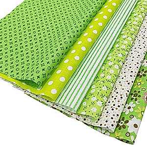50 Pcs 10" x 10" Craft Fabric Bundle Squares Patchwork Fabric Sets Cotton Material Quilting Fabric for DIY