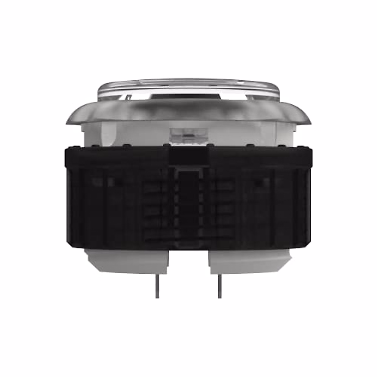 Gamerfinger Mechanical Button HBFS-30-SCREW Crystal 30mm with Silver Switches (10 PCS Black)