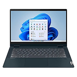 Lenovo Flex 5i Convertible 2-in-1 Laptop in Graphite Grey 14 FHD Touchscreen Intel Core i3-1115G4 up to 4.1Ghz 8GB DDR4 RAM 256GB SSD Windows 11 (Renewed)