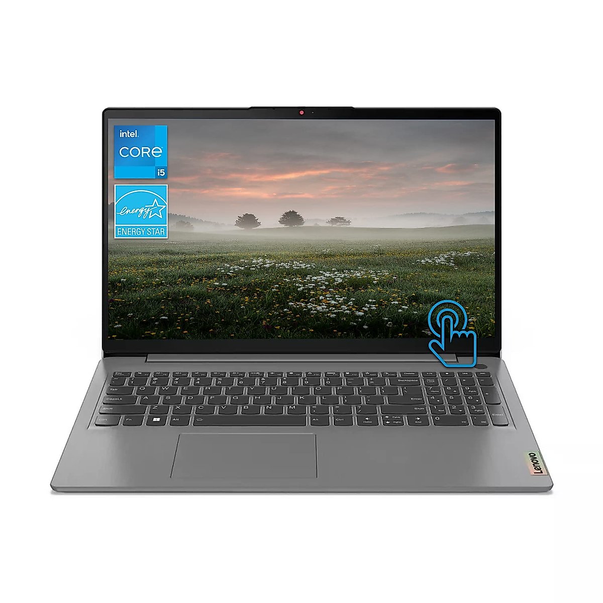 Lenovo IdeaPad 15.6" FHD Touchscreen Laptop, Intel Core i5-1235U 10-Core Processor (Beats i7-1195G7), Intel Iris Xe Graphics, Backlit Keyboard, Fingerprint Reader, Win11 (8GB RAM | 256GB PCIe SSD)