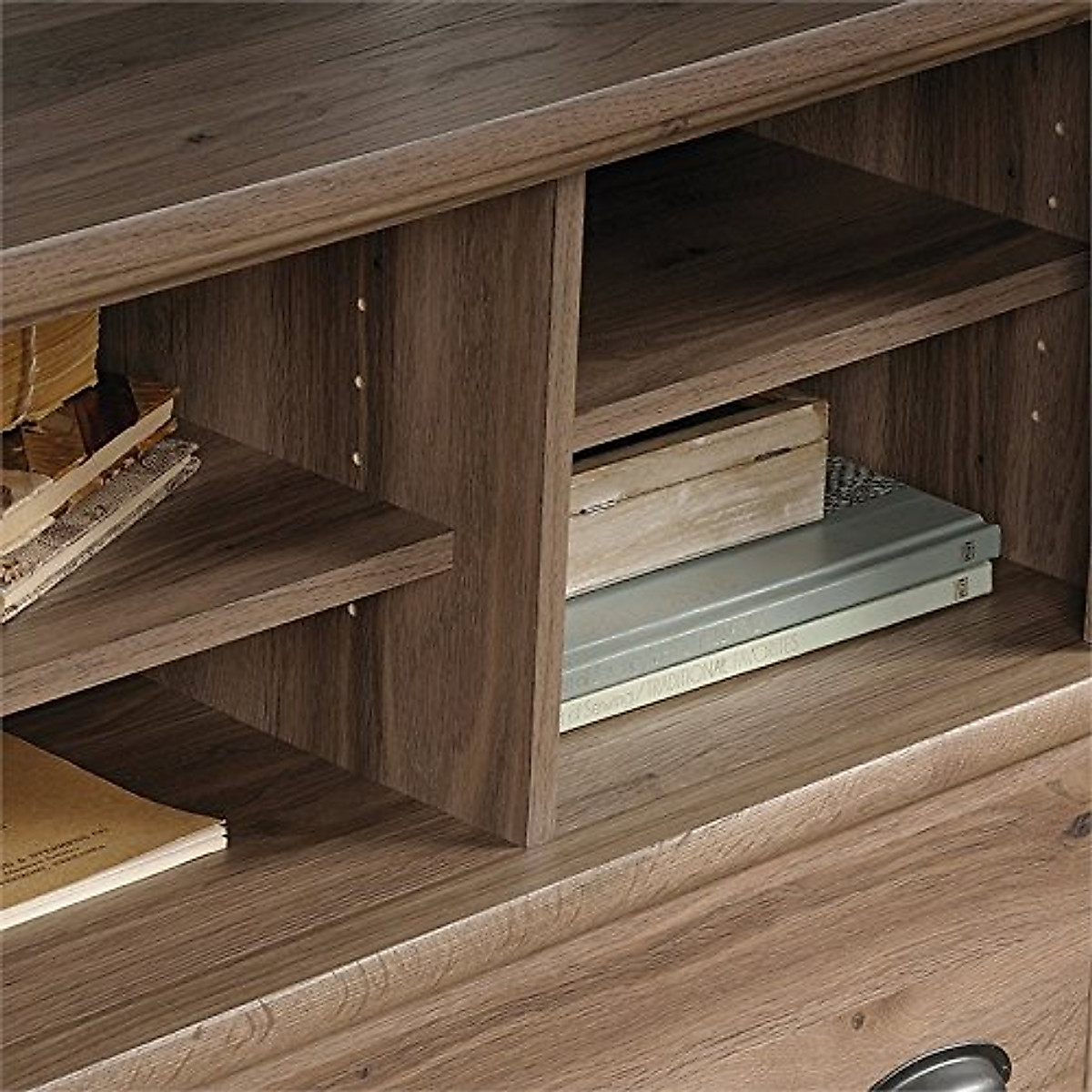 Sauder Harbor View Lateral File, Salt Oak finish